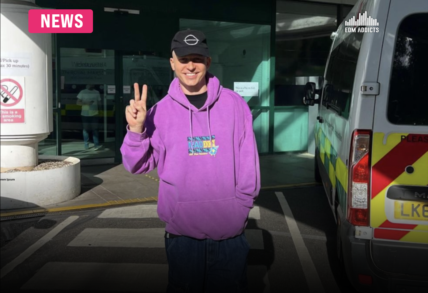 Michael Bibi has finally been released from the hospital after a long ...