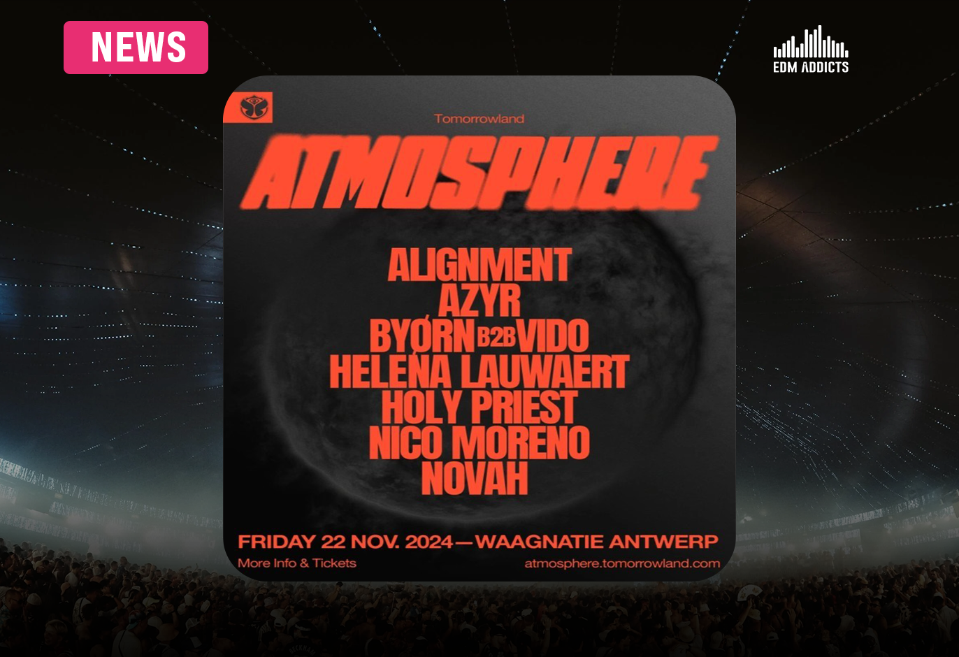 Tomorrowland Launches New Hard Techno Event "Atmosphere" - EDM Addicts