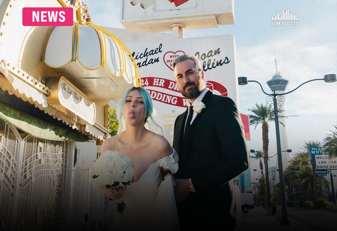 Congratulations to Alison Wonderland on her wedding to film director TI ...